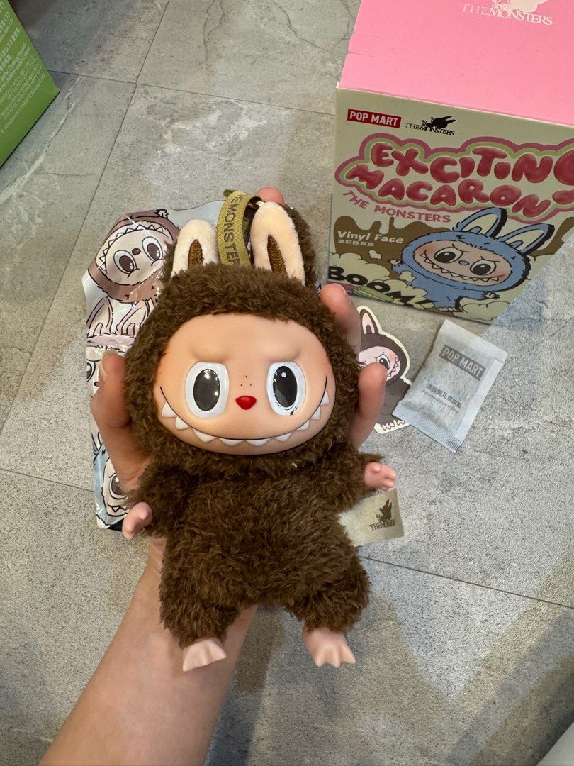 Labubu Exciting Macaron V1 Chestnut Secret Limited Edition Rare ...