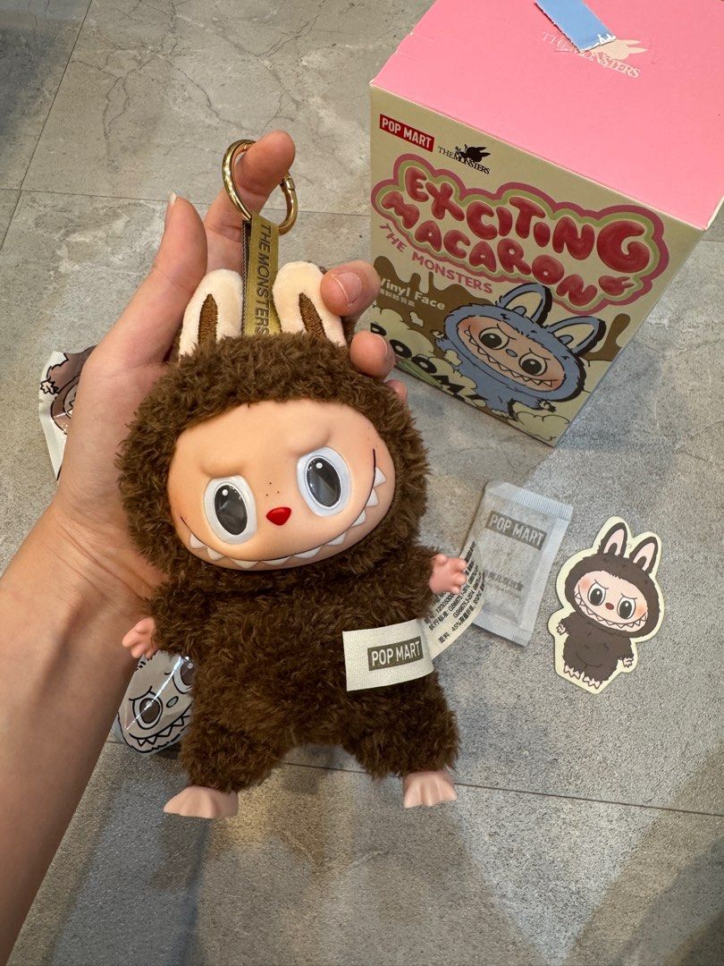 Labubu Exciting Macaron V1 Chestnut Secret Limited Edition Rare ...