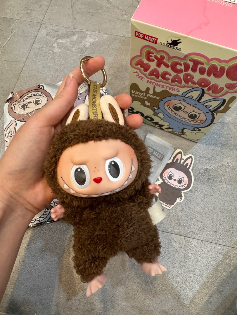 Labubu Exciting Macaron V1 Chestnut Secret Limited Edition Rare ...