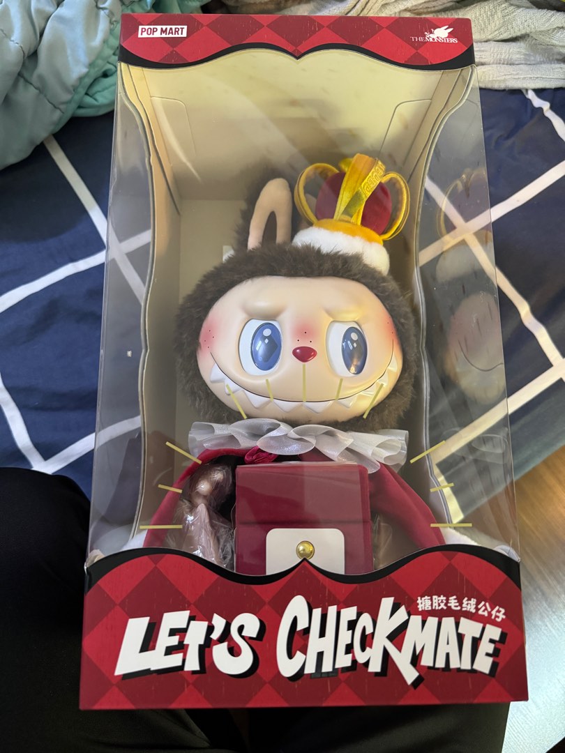 Labubu Let's Checkmate King, Hobbies & Toys, Toys & Games on Carousell