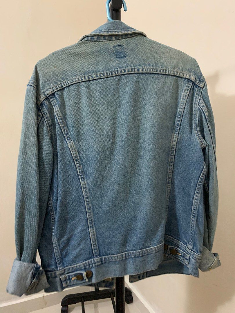 Lee Denim Jacket, Men's Fashion, Coats, Jackets and Outerwear on Carousell