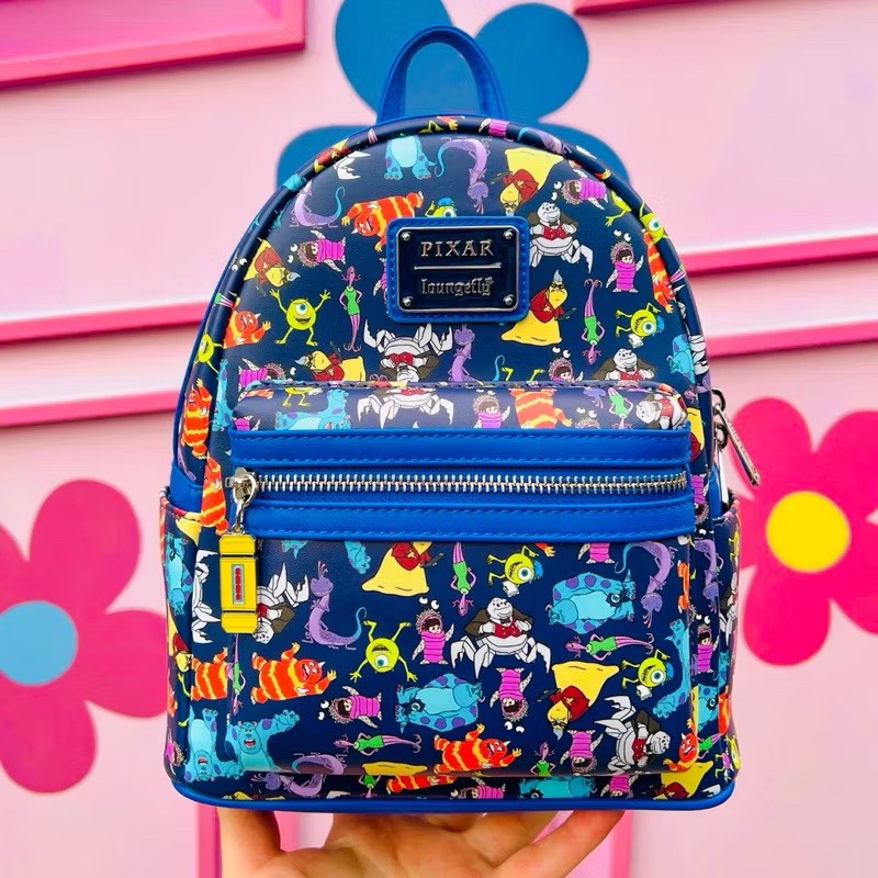Limited Edition Pixar Monsters Inc Backpack Bag, Women's Fashion, Bags ...