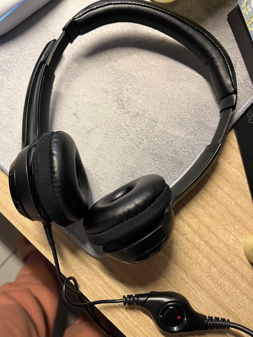 Logitech Headset H390 Rotating Noise Reduction Mic, Digital Stereo ...