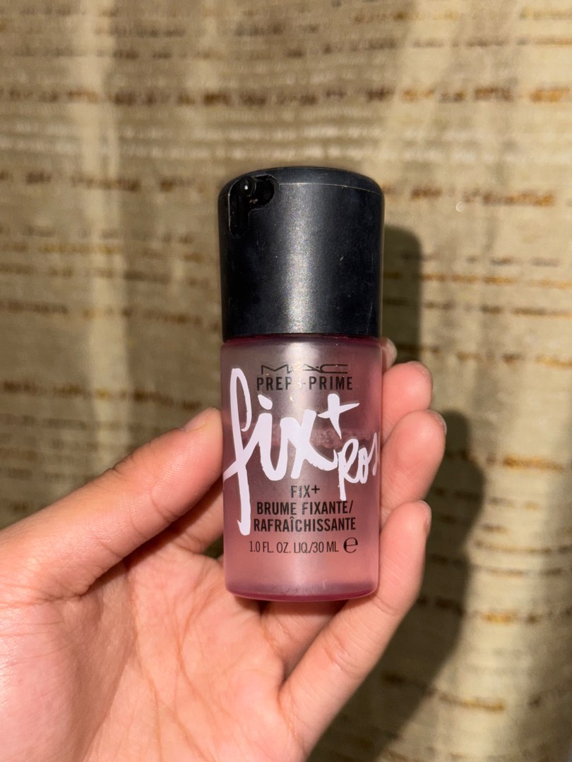 MAC fix Plus mini rose, Beauty & Personal Care, Face, Makeup on Carousell