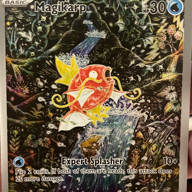 Magikarp IR Paldea Evolved, Hobbies & Toys, Toys & Games on Carousell