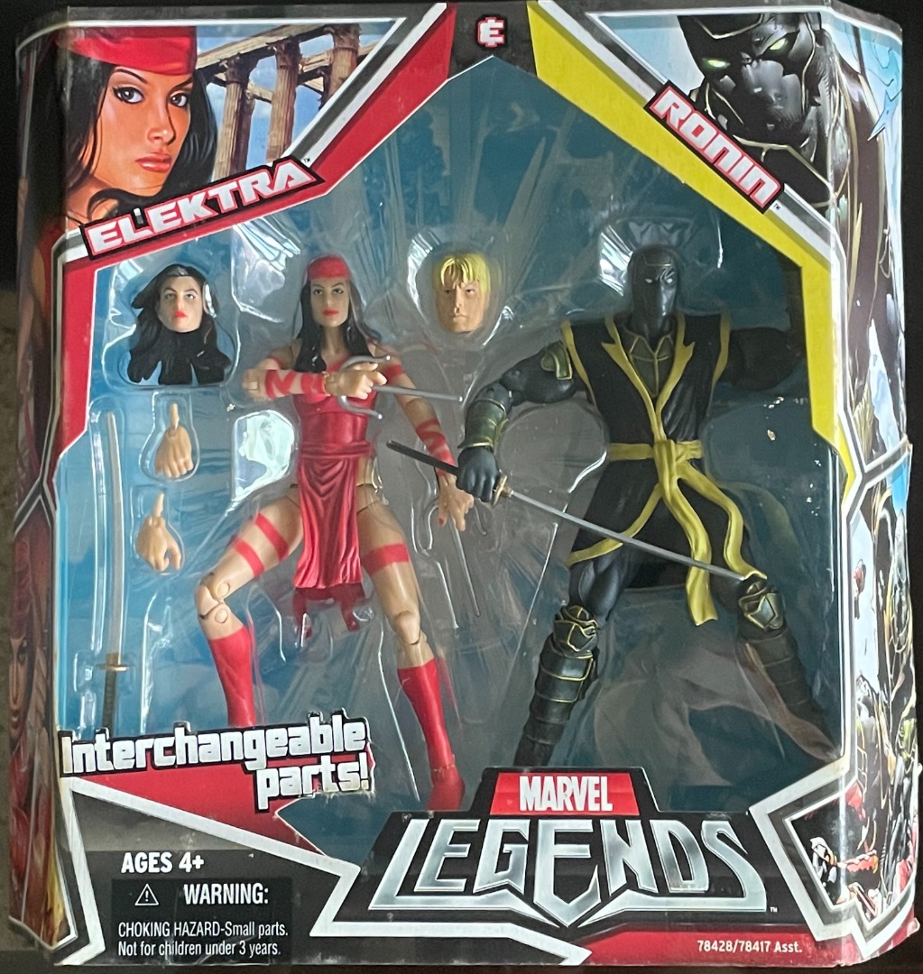 Marvel Legends Elektra and Ronin 2 pack Brand New by Hasbro PHP 2,700 ...