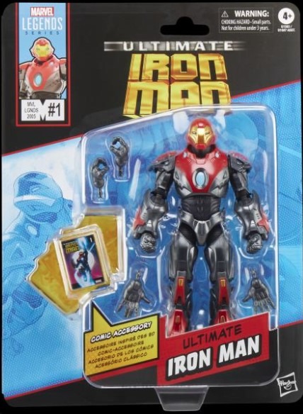 Marvel Legends Ultimate Iron Man Figure Avengers Mini Comic Wave ...