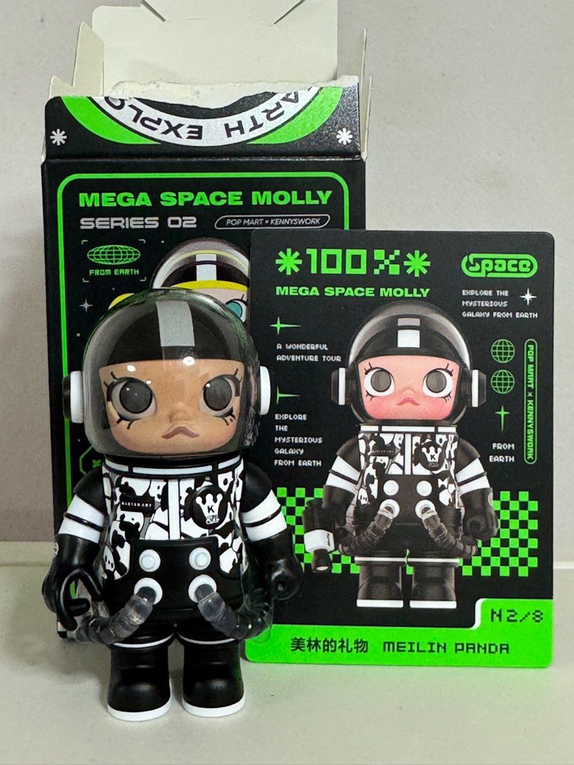 Mega Space Molly Series 02 - Melin Panda, Hobbies & Toys, Toys & Games ...