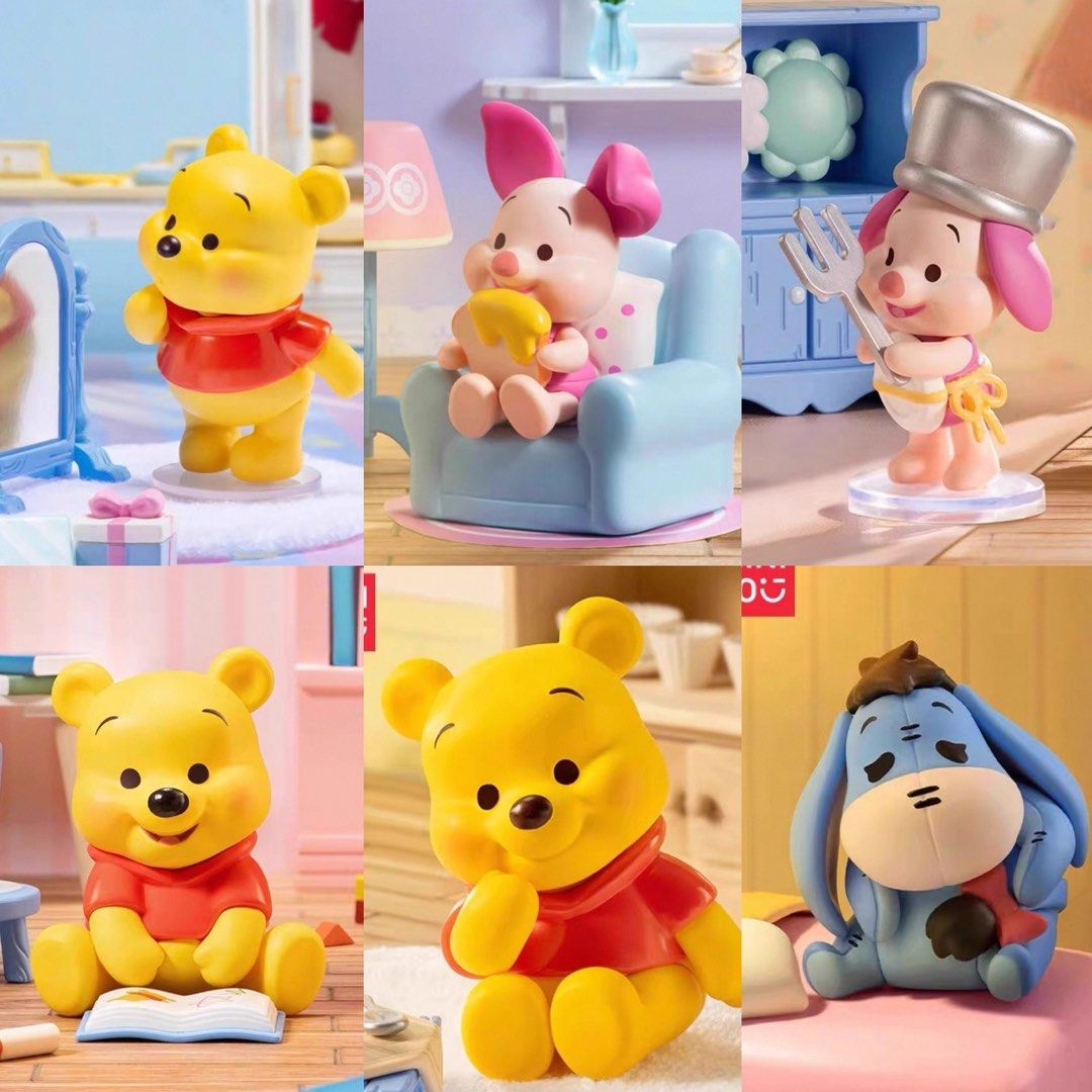 Miniso Winnie The Pooh Home Moments SERIES / FULL SET / confirmed ...