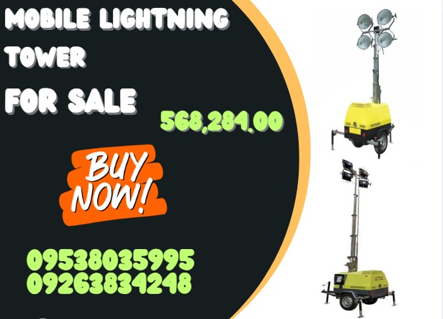 MOBILE LIGHTNING TOWER FOR SALE, Everything Else, Others on Carousell