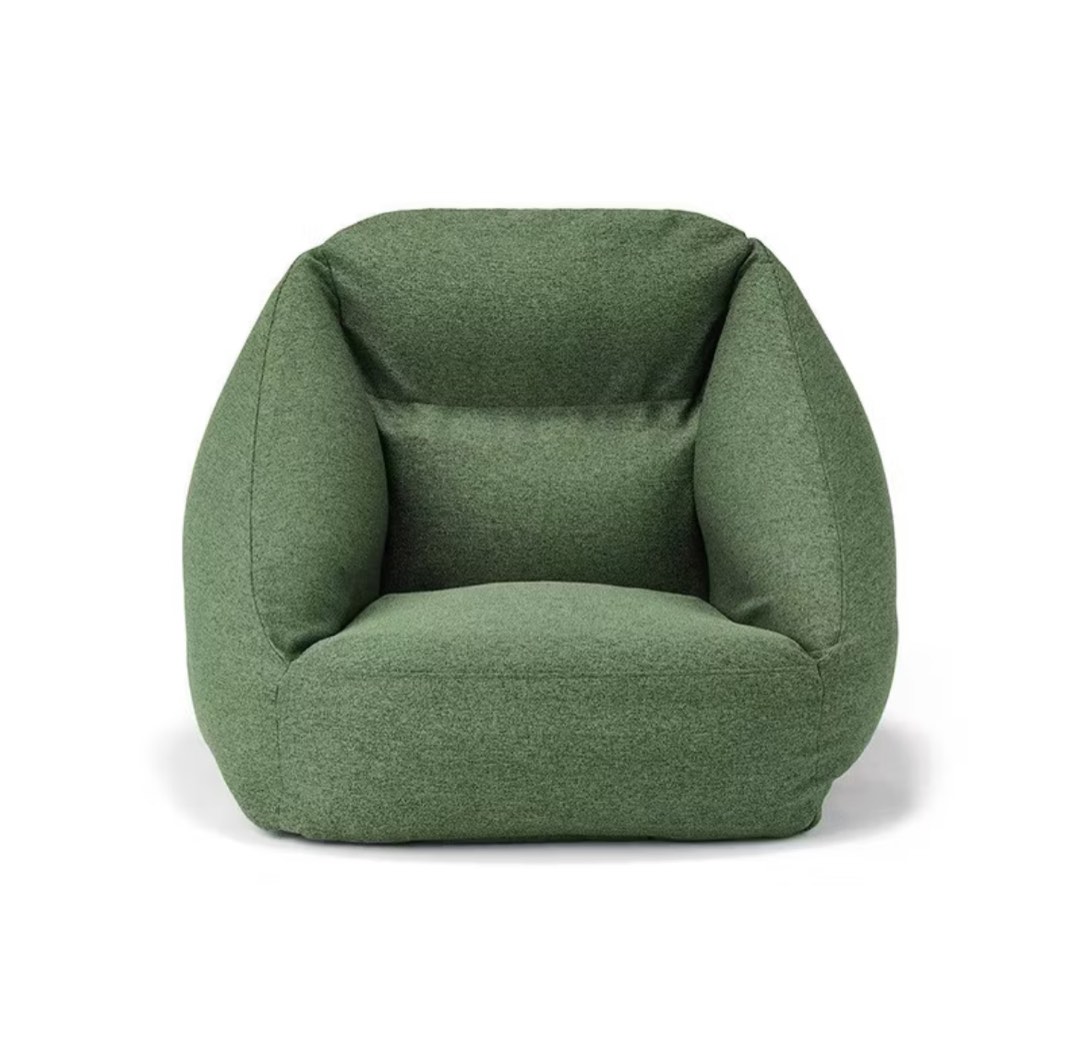 MUJI inflatable sofa - green, Furniture & Home Living, Furniture, Sofas ...