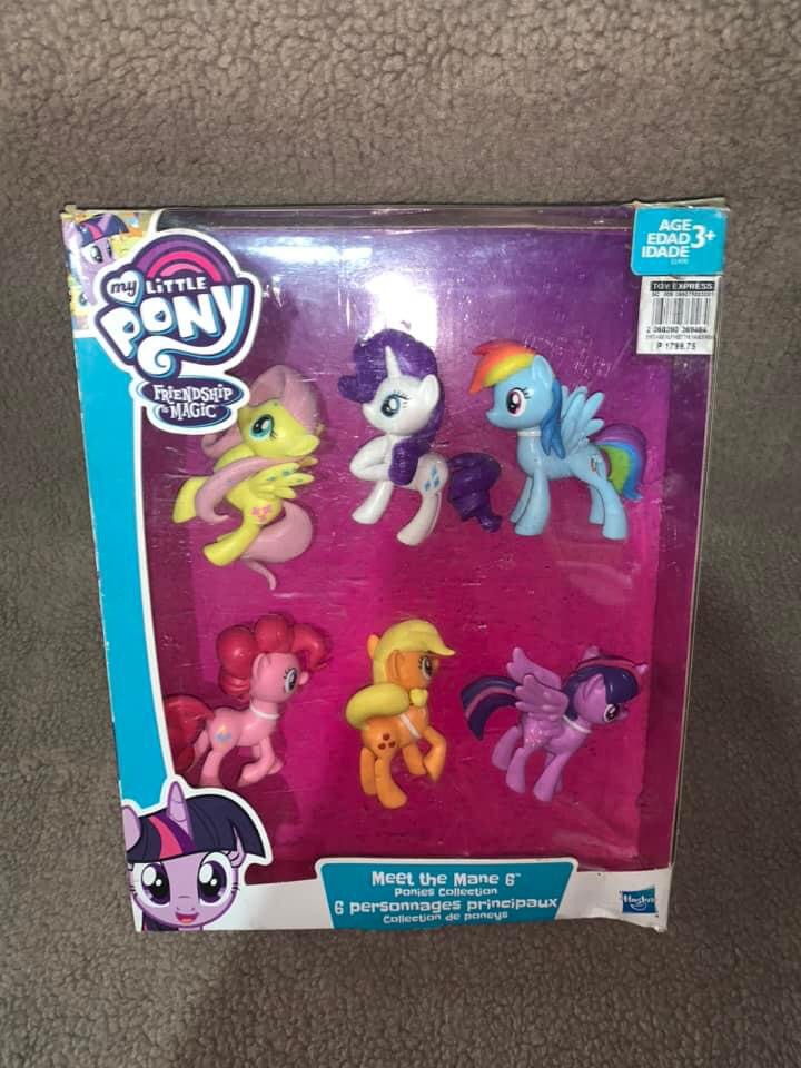 My Little Pony Meet the Mane 6 Ponies Collection, Hobbies & Toys, Toys ...