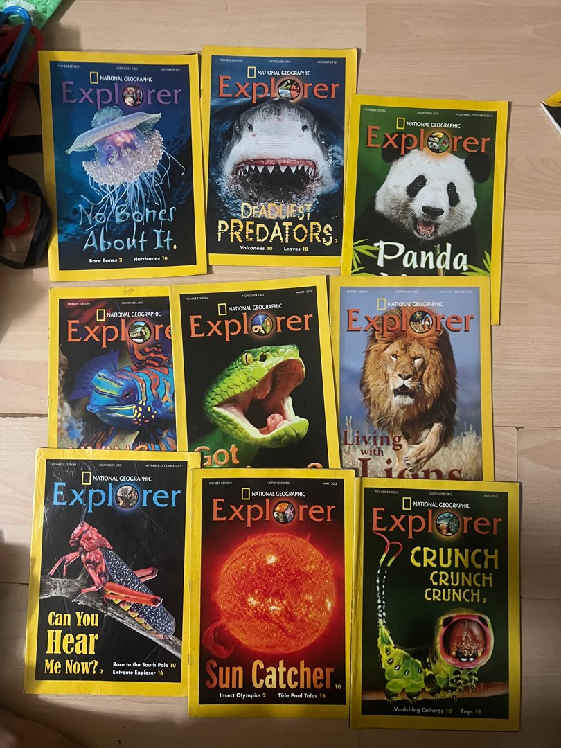 National Geographic, BBC Earth Magazines, Hobbies & Toys, Books ...