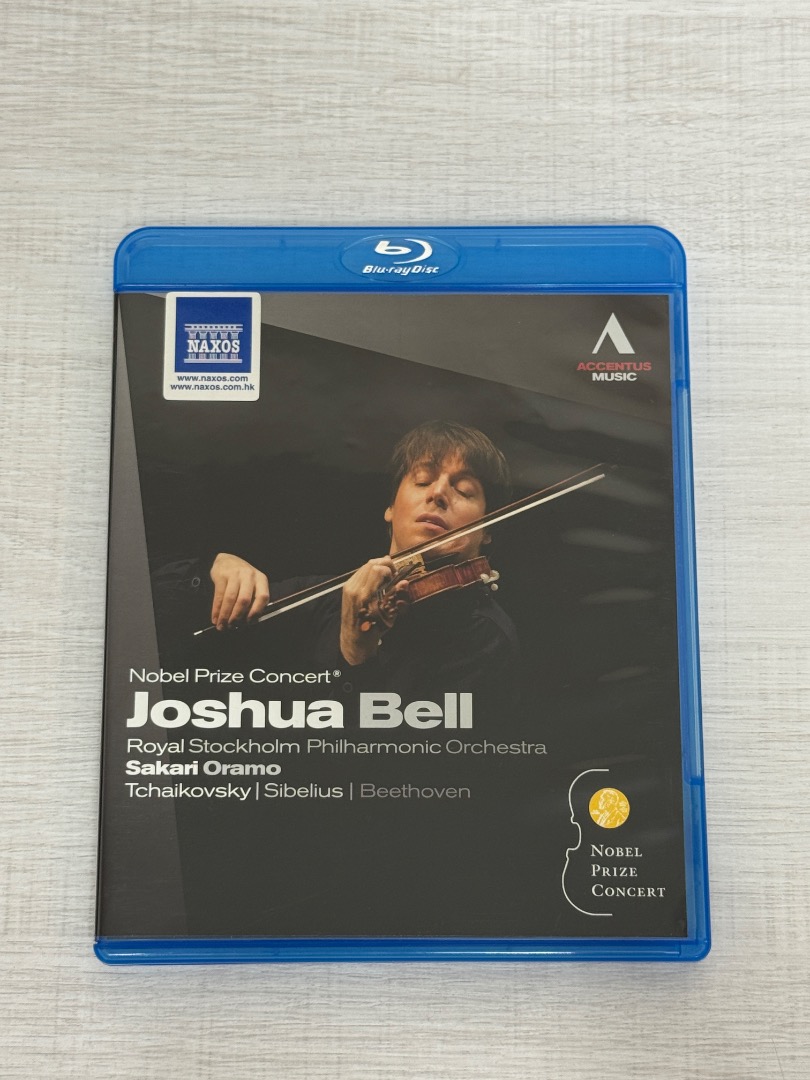 [NEW] JOSHUA BELL (Blu-ray) Nobel Prize Concert, 興趣及遊戲, 音樂、樂器 & 配件, 音樂與 ...