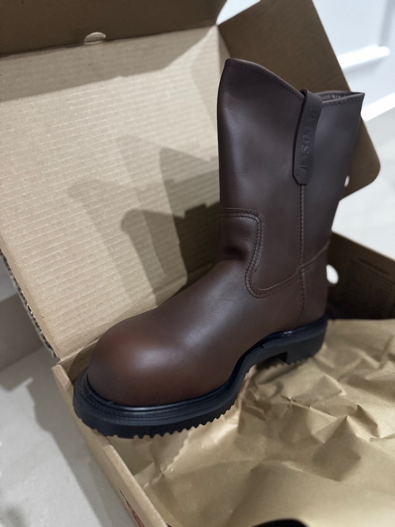 new Red Wing Safety Boots / Safety Shoes PECOS 8241, Men's Fashion ...