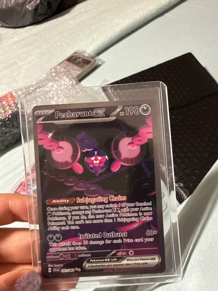 Pecharunt SIR ultra rare pull, Hobbies & Toys, Toys & Games on Carousell