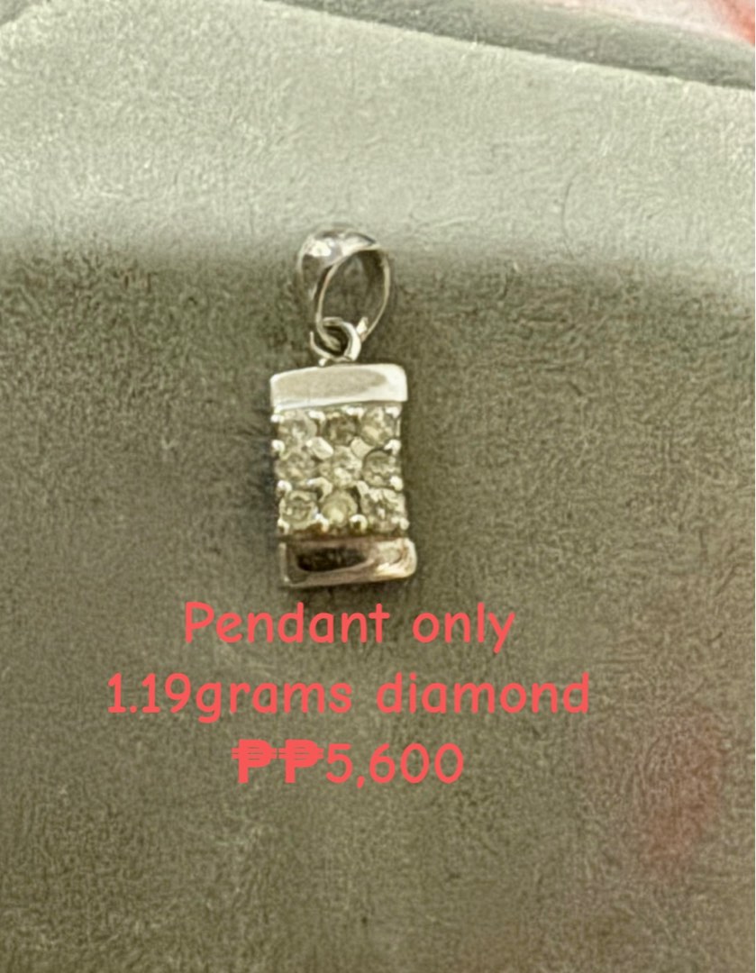 PendNt diamond simple, Women's Fashion, Jewelry & Organizers, Charms on ...