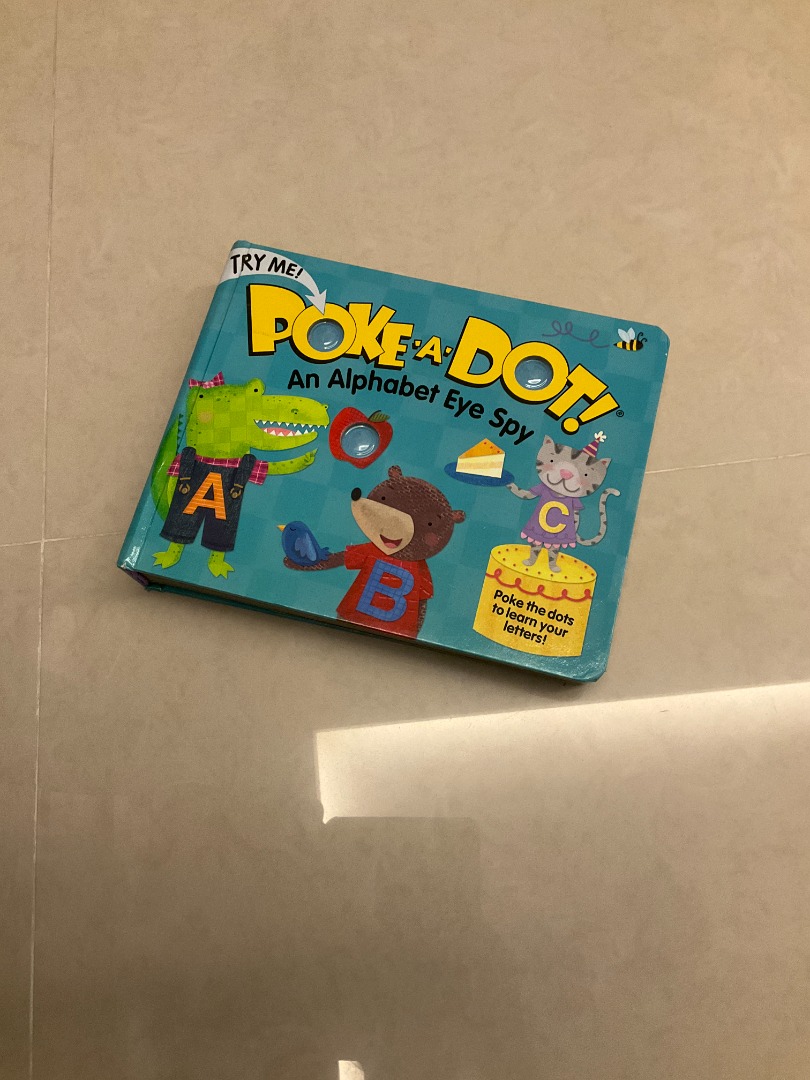 Poke a Dot Book - Alphabets, Hobbies & Toys, Books & Magazines ...