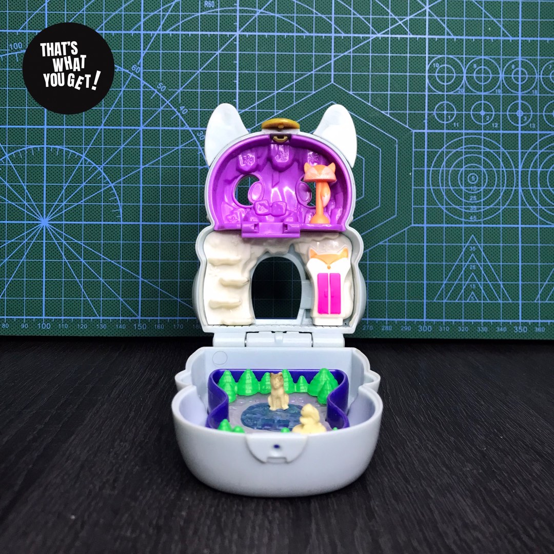 Polly Pocket Arctic Fox Original Mattel, Toys & Collectibles, Mainan di ...
