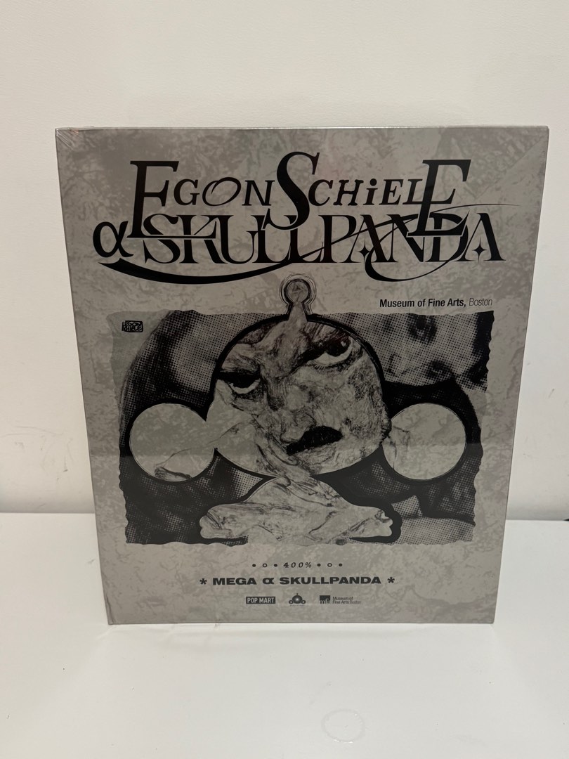 Popmart Mega Skull Panda Egon Shiele 400%, Hobbies & Toys, Toys & Games ...