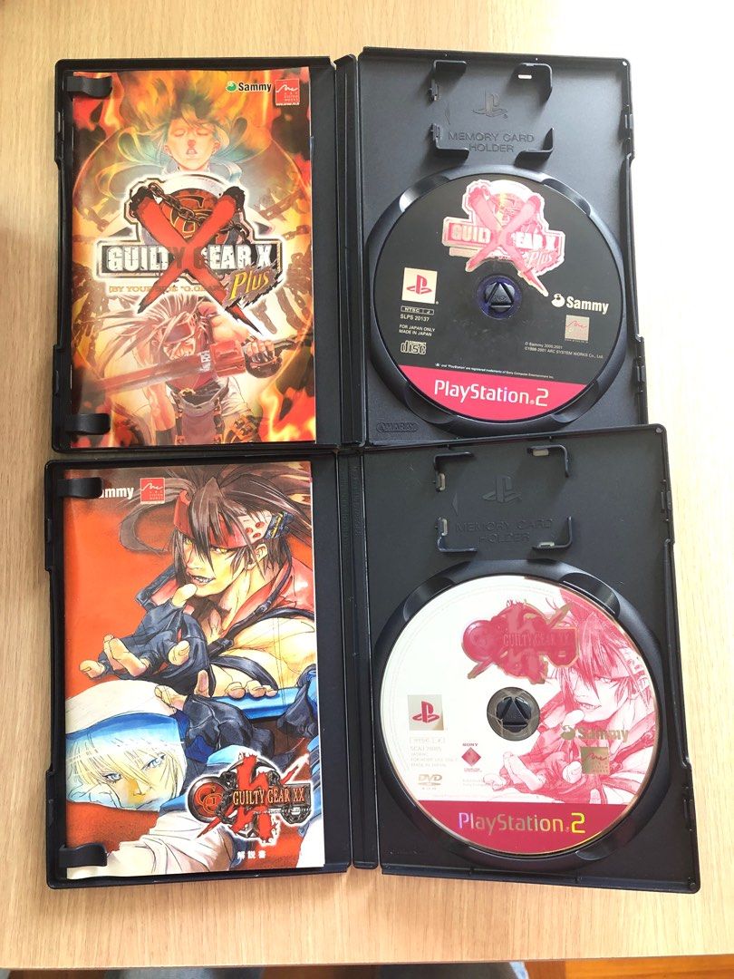 Ps2 Game Guilty Gear X & XX 一套售, 電子遊戲, 電子遊戲, PlayStation - Carousell