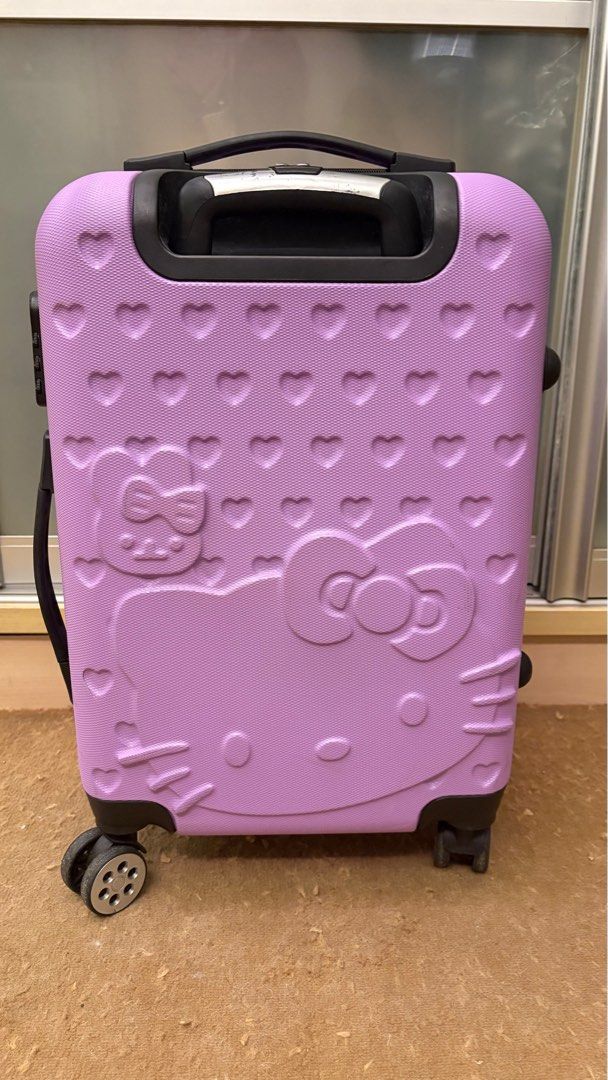 Purple Hello Kitty Luggage, Luxury, Bags & Wallets on Carousell