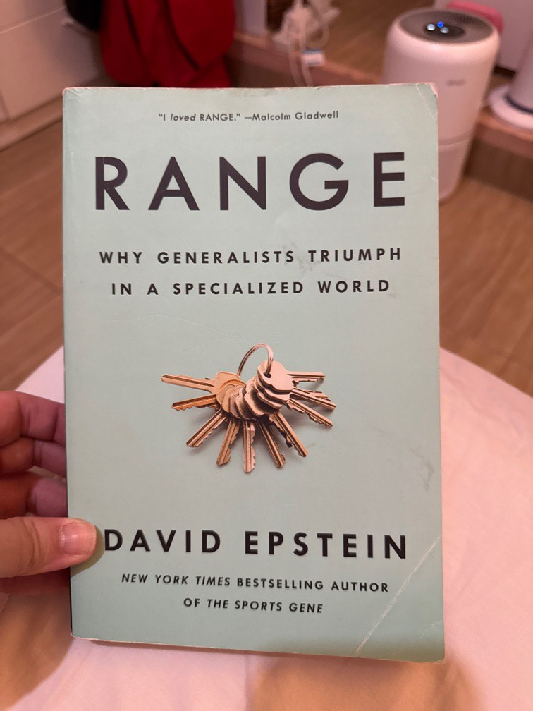 Range by David Epstein, Hobbies & Toys, Books & Magazines, Fiction ...