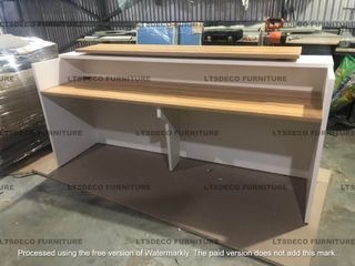 RECEPTION COUNTER TABLE PARTITIONS / OFFICE PARTITIONS, Furniture ...