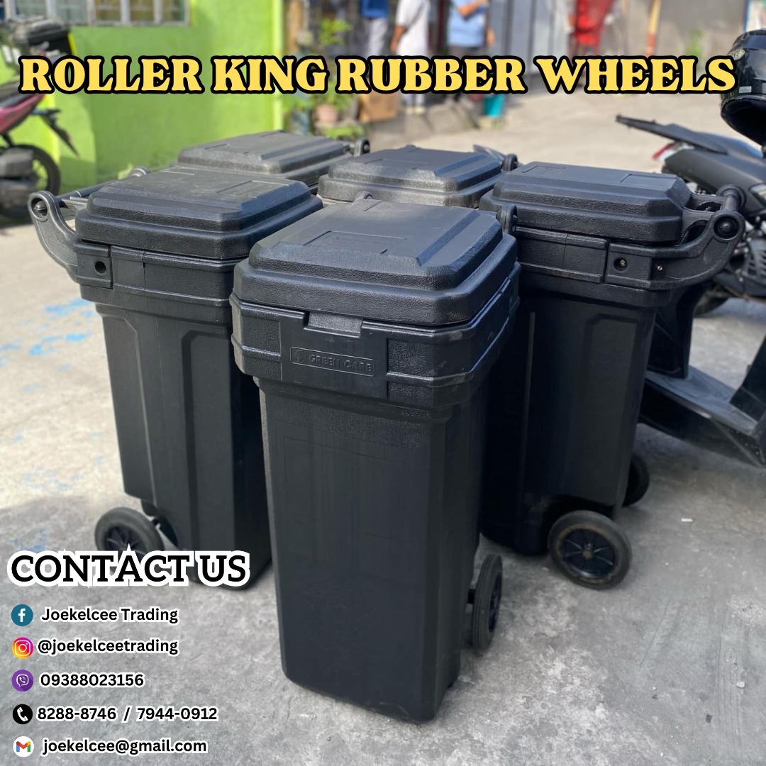 ROLLER KING TRASH BIN, Furniture & Home Living, Cleaning & Homecare ...