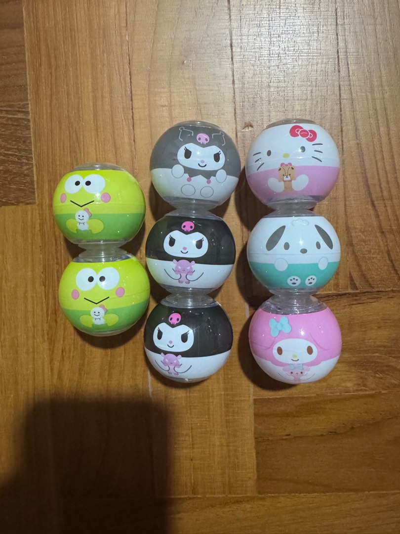 Sanrio Magnetic Spinners, Hobbies & Toys, Toys & Games on Carousell