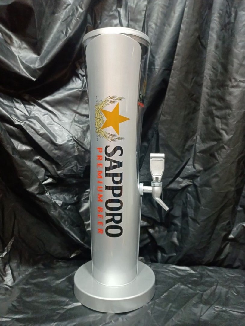 Sapporo beer tower, Furniture & Home Living, Kitchenware & Tableware ...