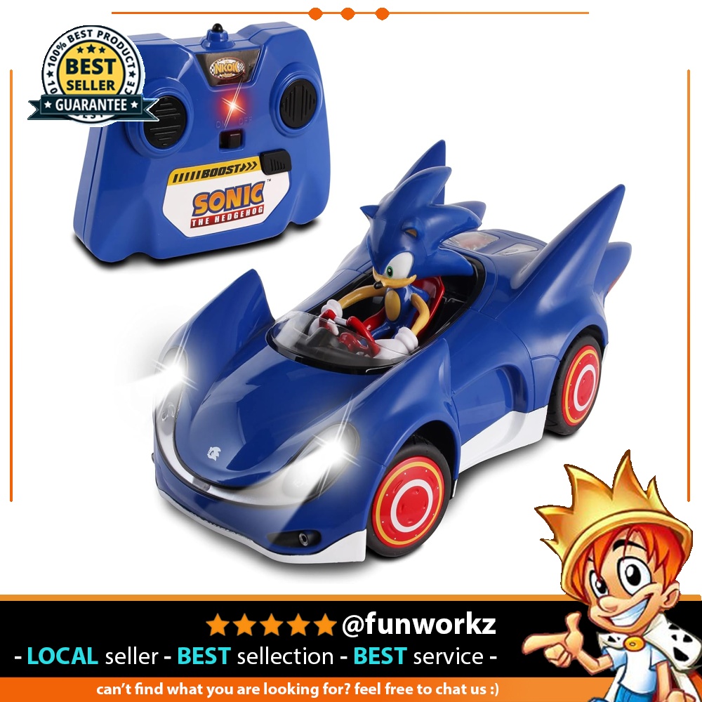 Sonic and Sega All Stars Racing Remote Controlled Car - Sonic The ...