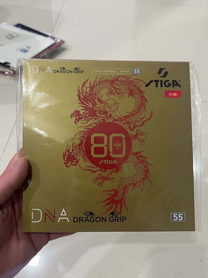 Stiga DNA Dragongrip (red), Sports Equipment, Sports & Games, Racket ...