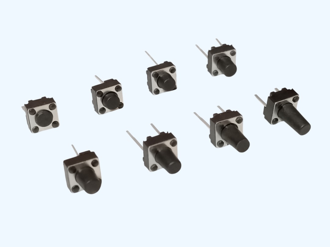 TACTILE SWITCH 2-PIN DIP MOMENTARY 6x6mm, 1-PC per ORDER, TV & Home ...