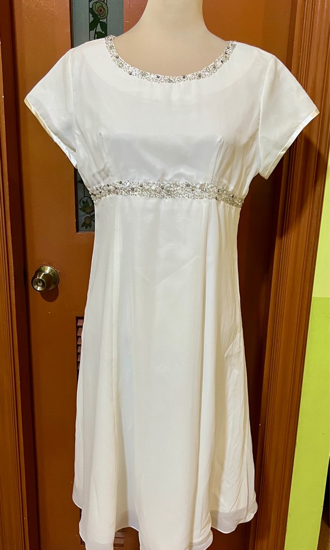 Tailored Made Graduation dress with Beads n Sequence, Women's Fashion ...