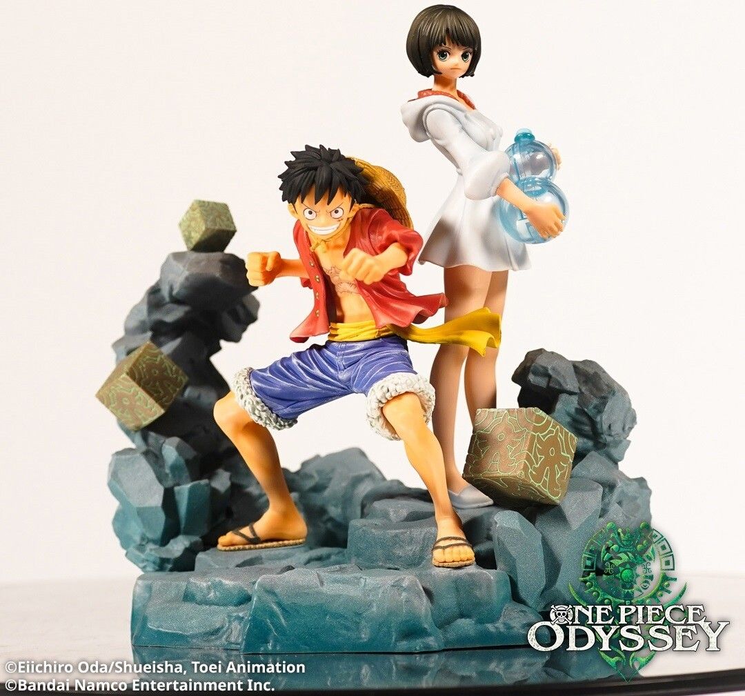 The ONE PIECE ODYSSEY Limited Edition Diorama Figurine Luffy & Lim ...
