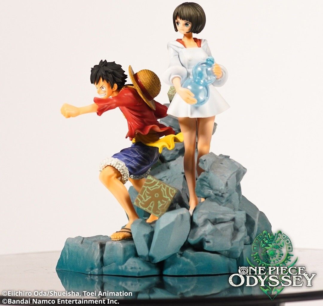 The ONE PIECE ODYSSEY Limited Edition Diorama Figurine Luffy & Lim ...