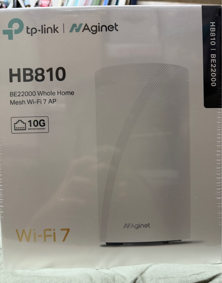 TP-Link Aginet HB810 WIFI 7 router, 電腦＆科技, 電腦周邊及配件, Wifi及上網相關產品 - Carousell