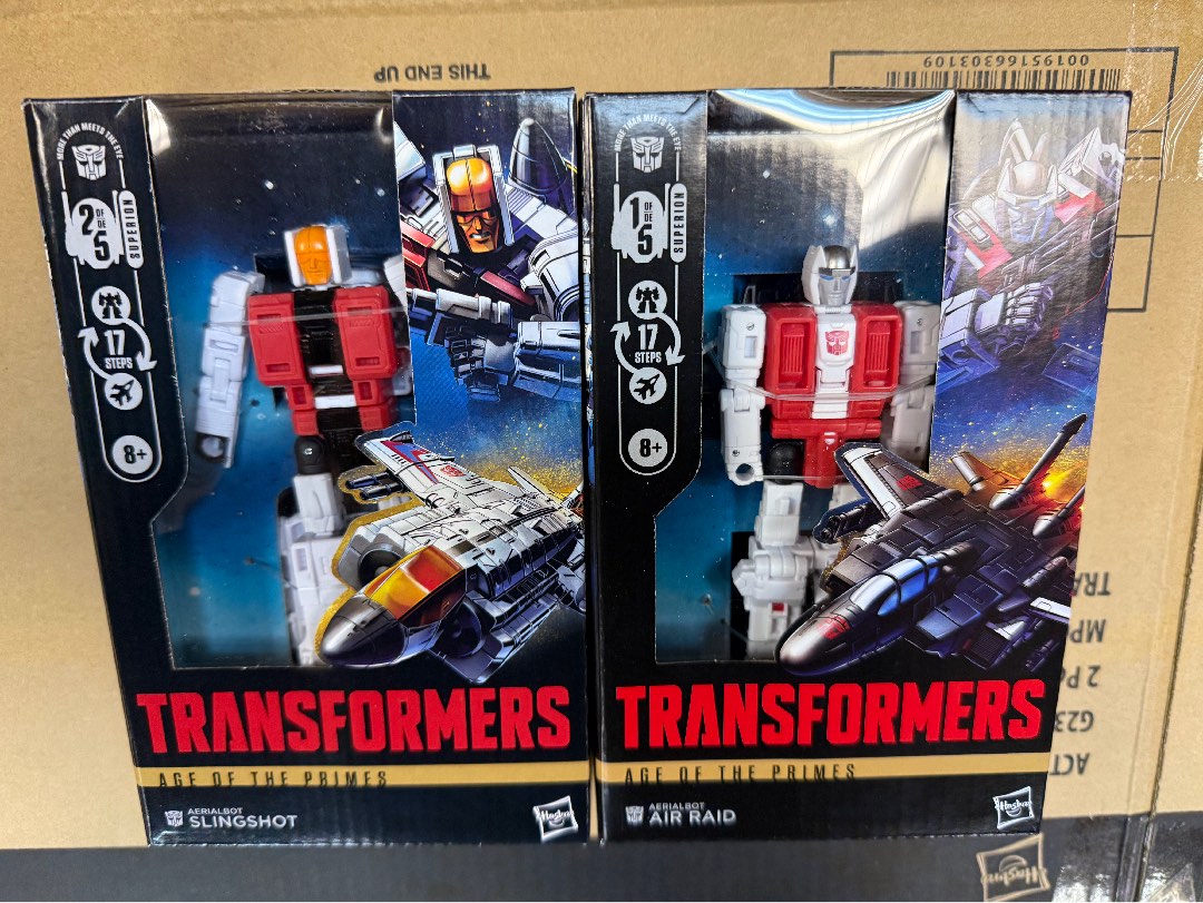 Transformers 變形金剛 hasbro Transformers Deluxe Air Raid + Slingshot, 興趣及 ...