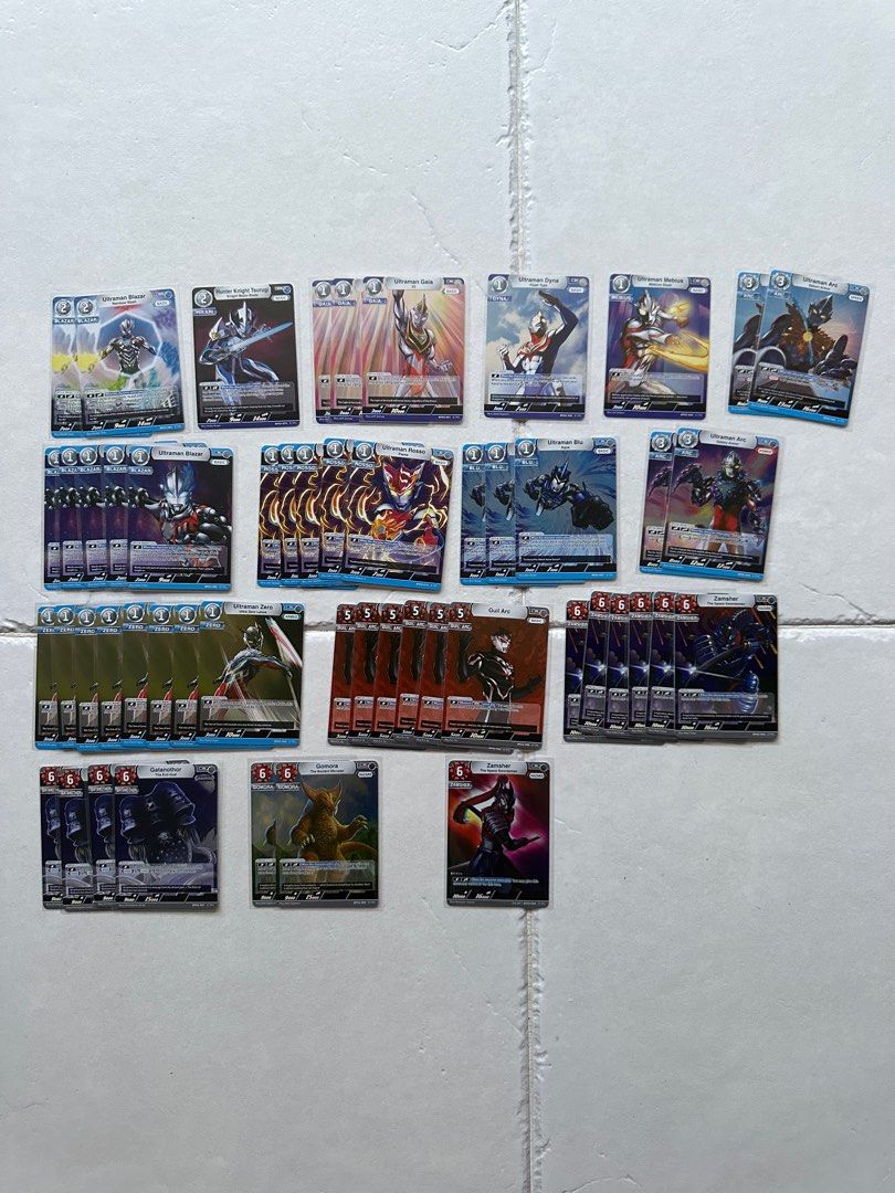 Ultraman Trading Card Game TCG Vortex of Crimson and Azure BP02, Hobbies & Toys, Toys & Games on ...