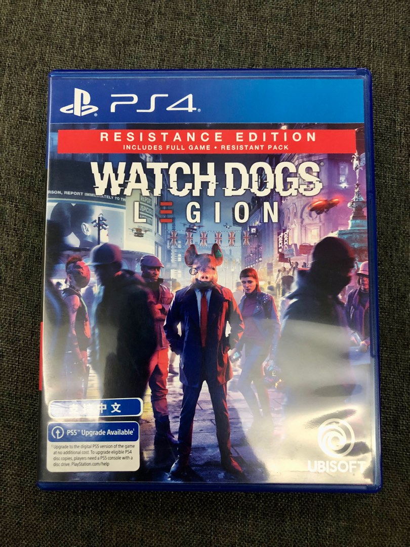 Watch Dogs: Legion PS4 PS5 (Pwede Swap), Video Gaming, Video Games ...