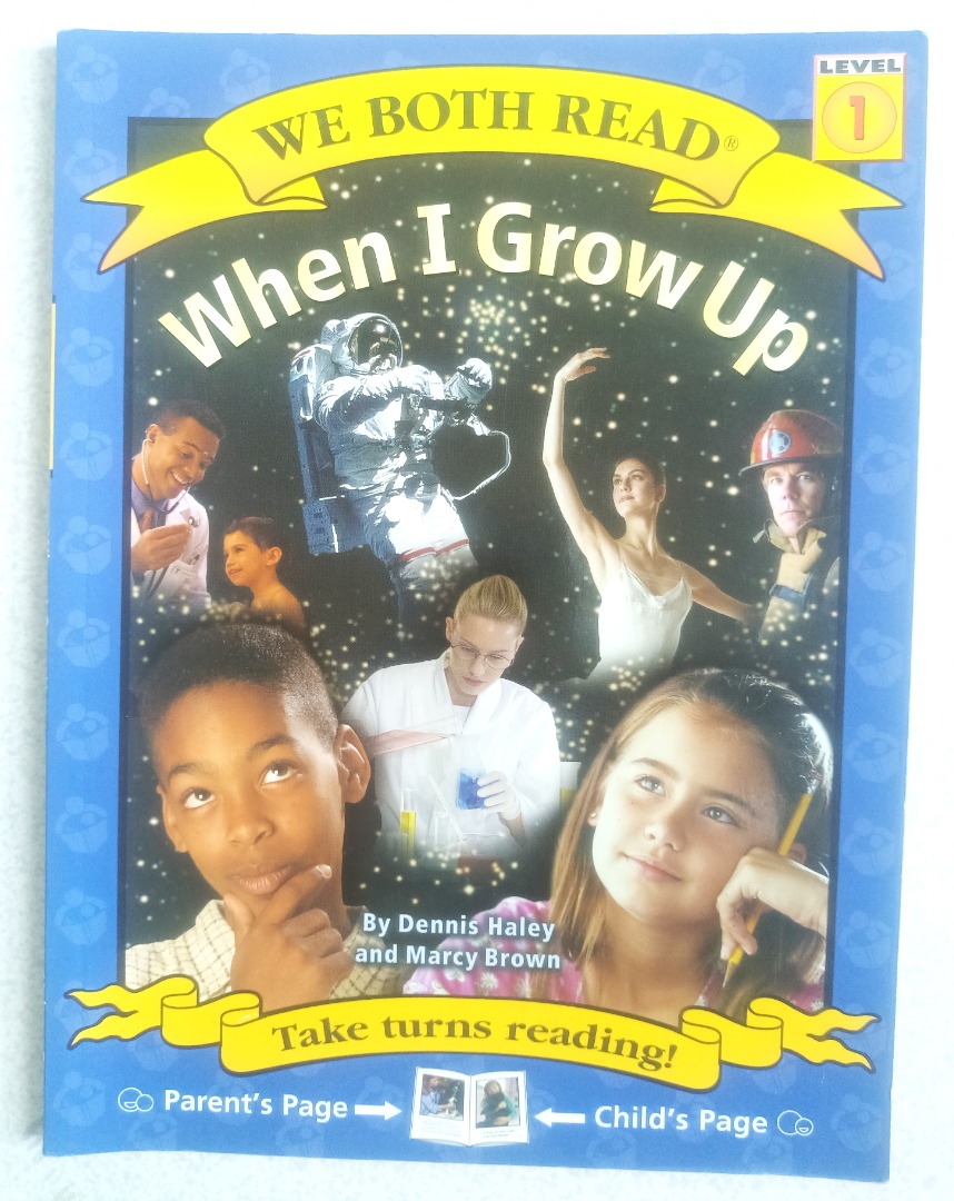 When I Grow Up ( We Both Read - Level 1 ) Book for Children, Hobbies ...