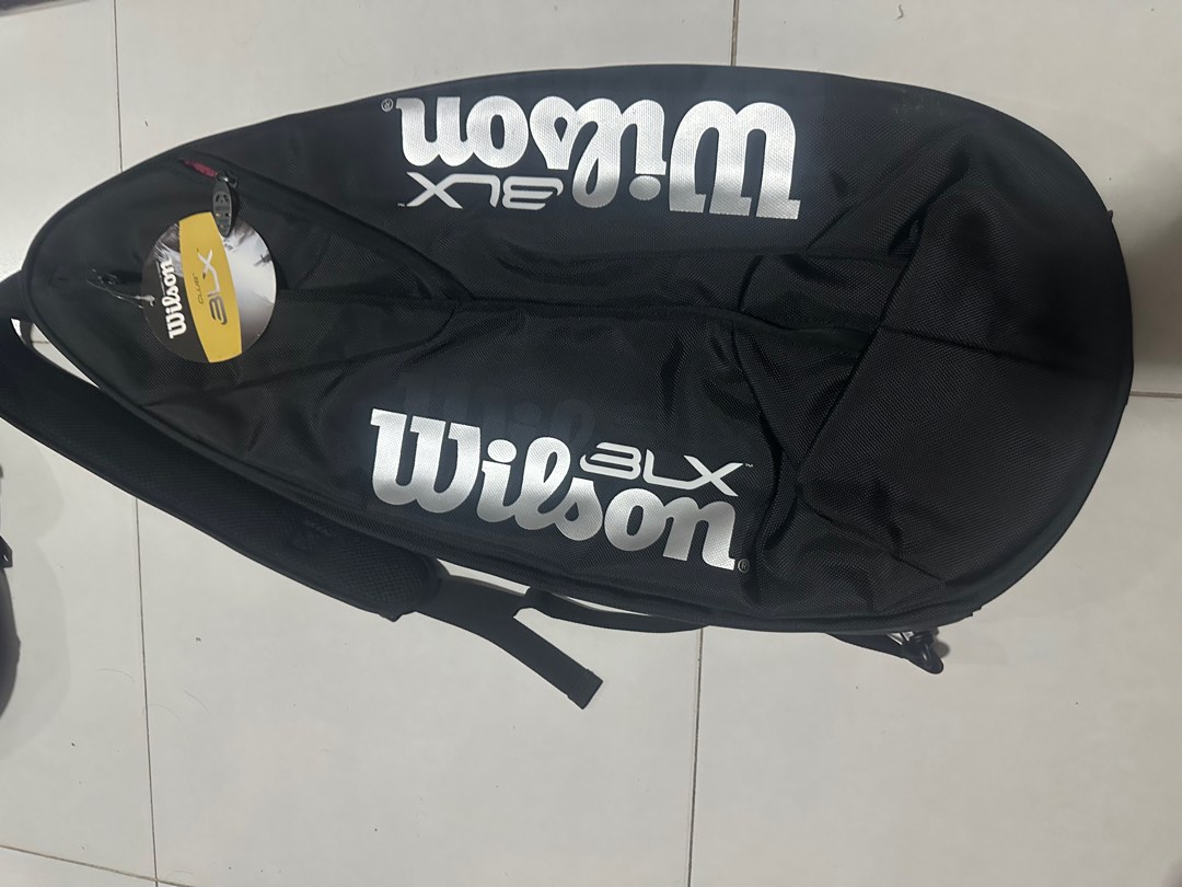 wilson bag, Sports Equipment, Sports & Games, Racket & Ball Sports on ...