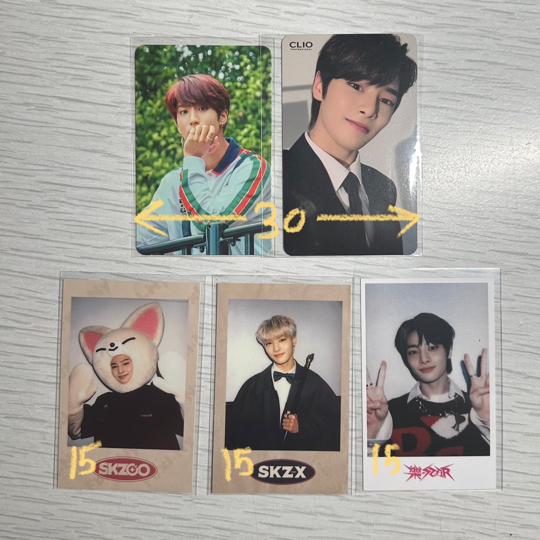 wts/lfb stray kids skz straykids hmv lucky draw rockstar pc pcs ...