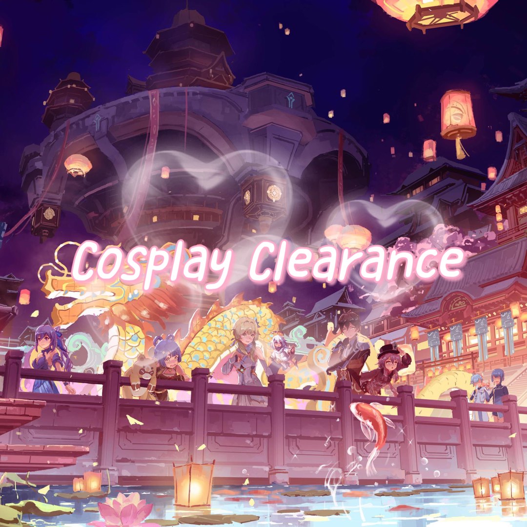 WTS/LFB Urgent Cosplay Clearance Uwowo Brand Genshin Impact Yomiya ...