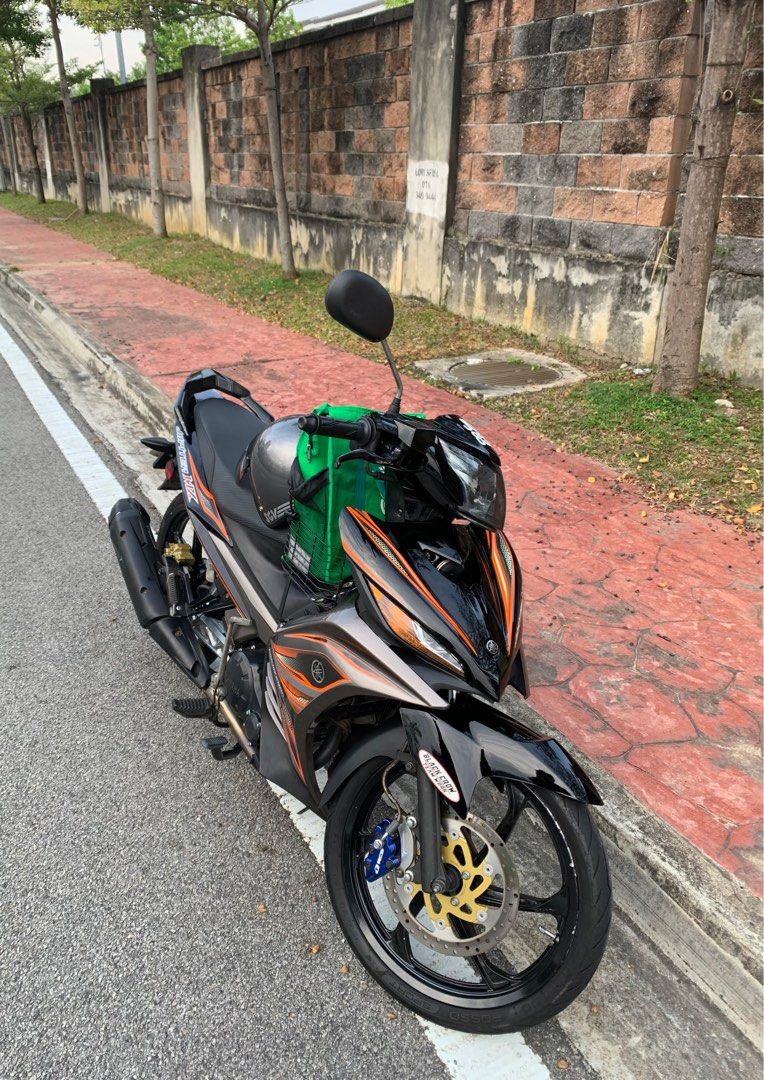 Yamaha lc 135 - v6 convert v2, Motorbikes on Carousell