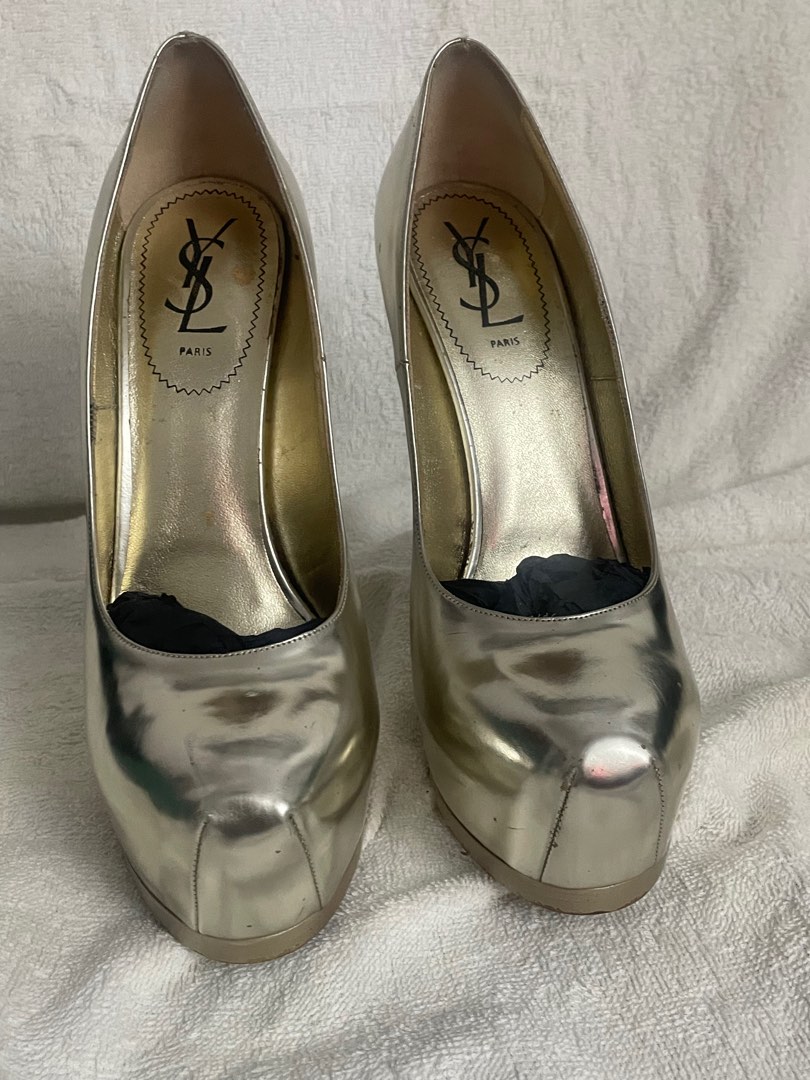 YSL stiletto shoes, Women's Fashion, Footwear, Heels on Carousell