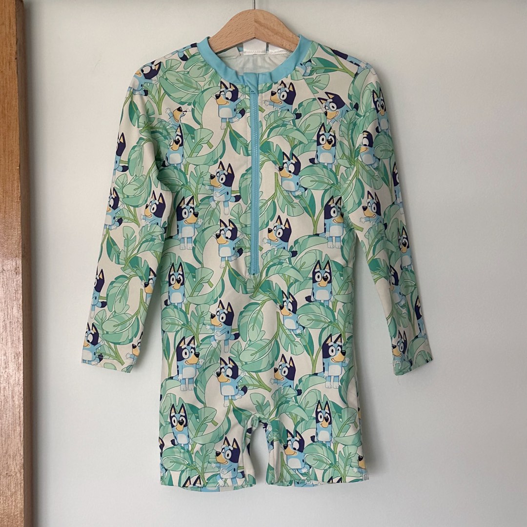 Zara Baby x Bluey Swim Rashguard (5-6 yrs), Babies & Kids, Babies ...
