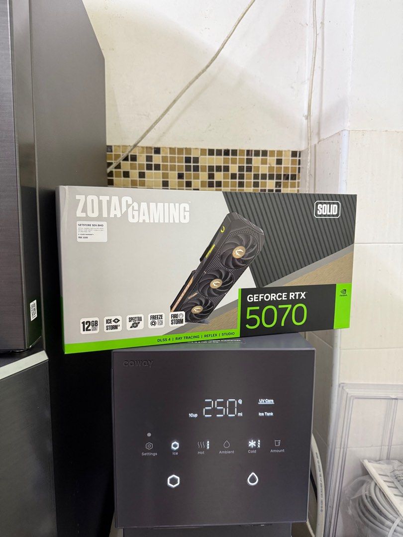 Zotac Gaming RTX 5070 12GB Solid, Computers & Tech, Desktops on Carousell
