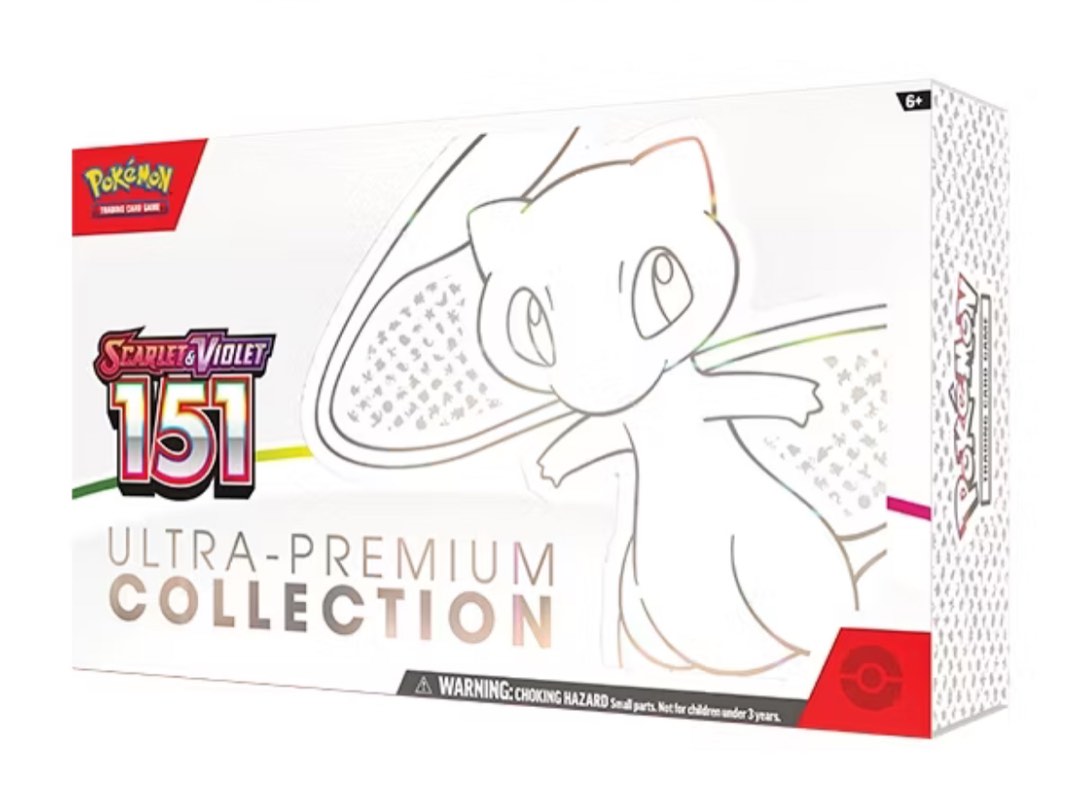 151 UPC Mew Ultra Premium Collection Box Pokemon, Hobbies & Toys, Toys ...